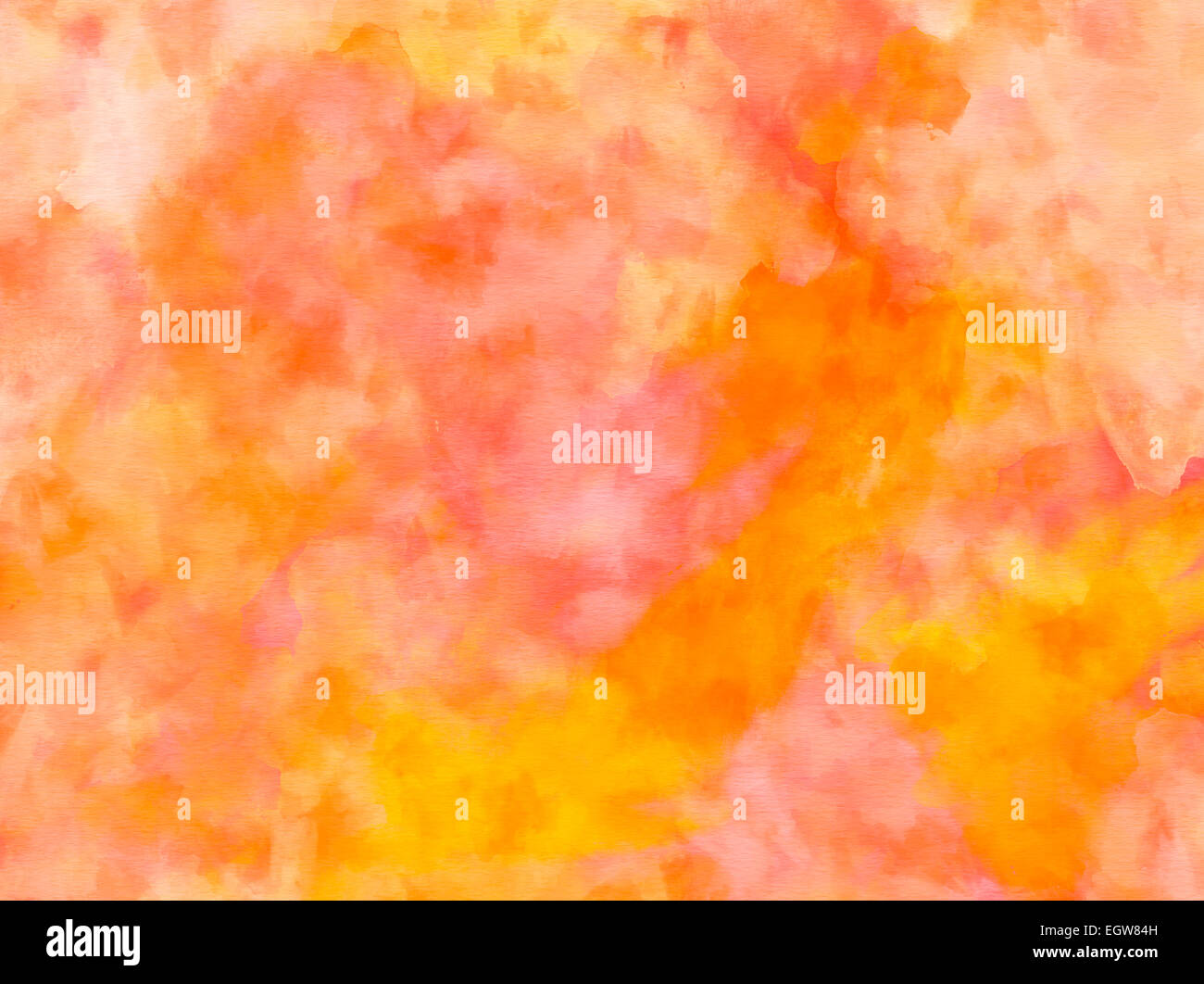 Orange Yellow Red Watercolor Paper Colorful Texture Background Stock ...