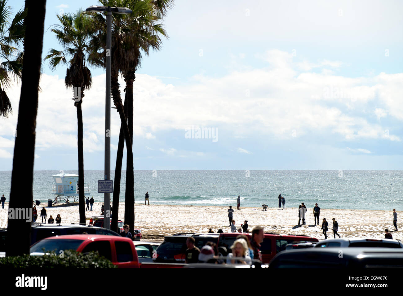Huntington Beach, California, USA. 2nd March, 2015. Locals gathered to ...