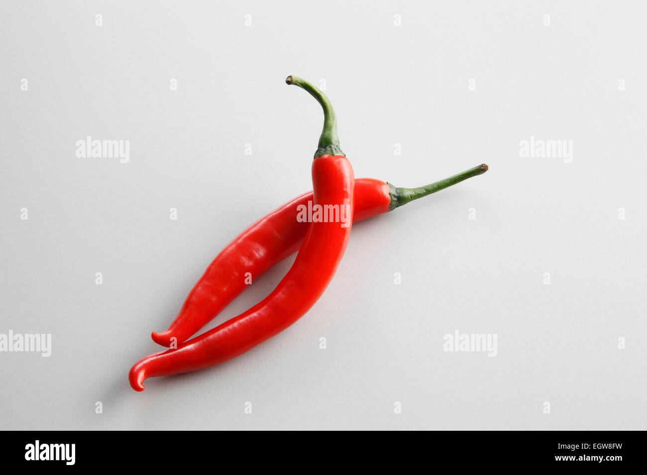 red chili side by side Stock Photo - Alamy