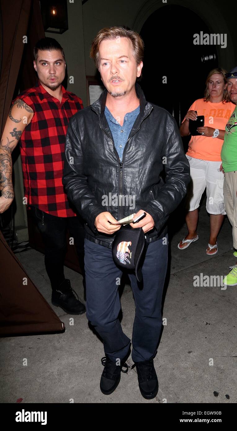 David Spade at Craig's Restaurant in West Hollywood Featuring: David ...