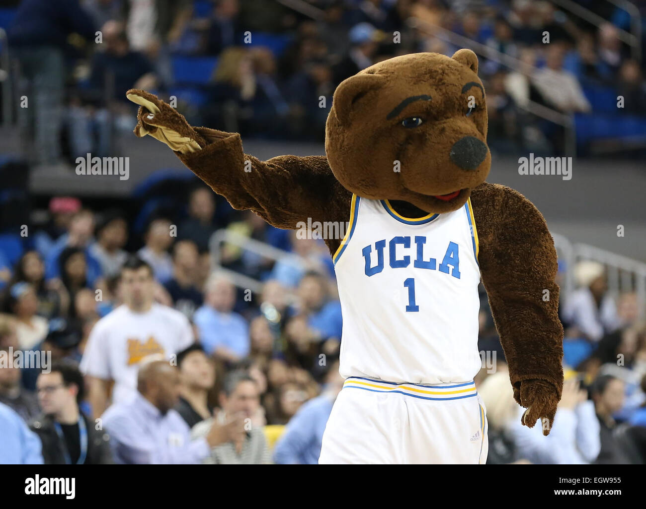March 1, 2015: Washington State Cougars and UCLA Bruins, Pauley ...
