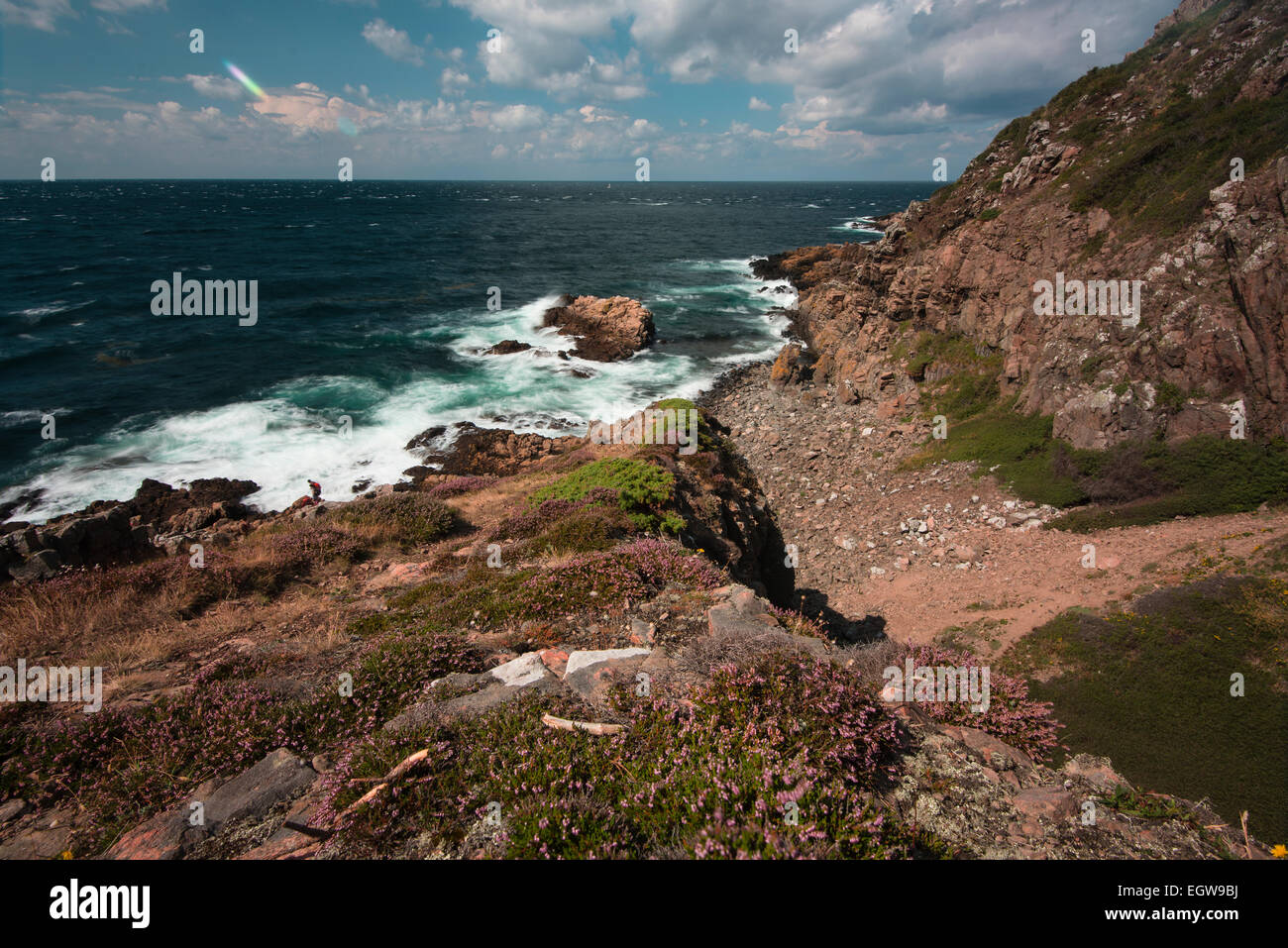 Coast, Kullaberg Nature Reserve, Kullen Peninsula, Höganäs, Mölle ...