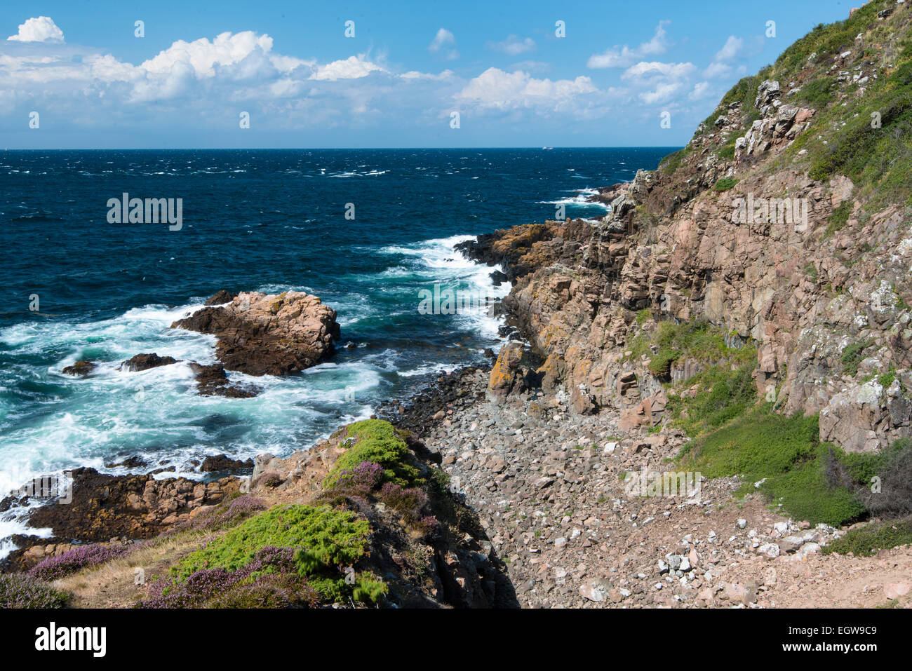 Coast, Kullaberg Nature Reserve, Kullen Peninsula, Höganäs, Mölle ...