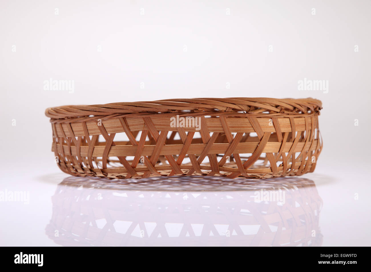 side view of the bamboo basket Stock Photo - Alamy