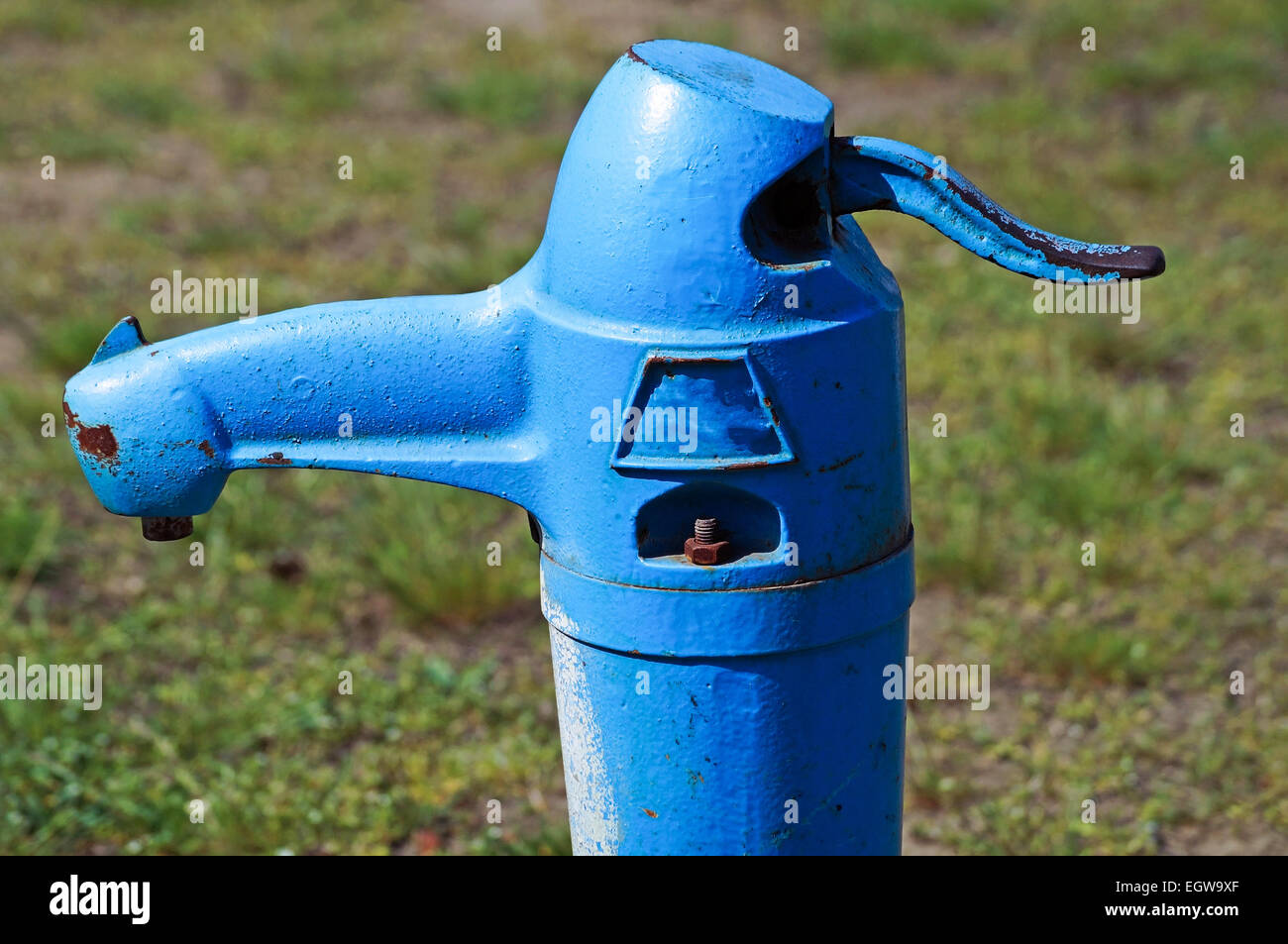 Green metal pump hi-res stock photography and images - Alamy