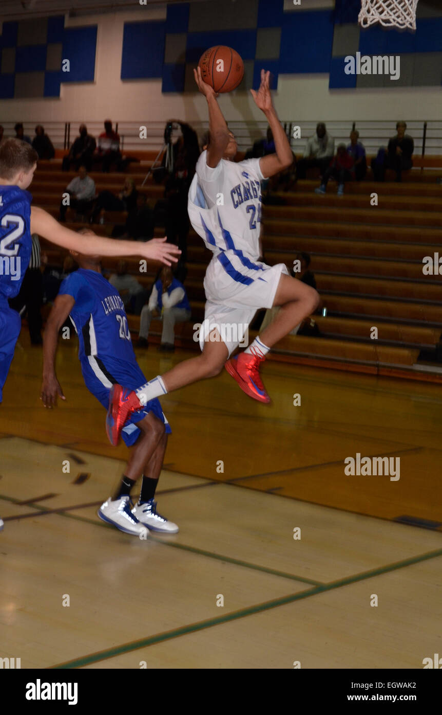 High school basketball Stock Photo - Alamy