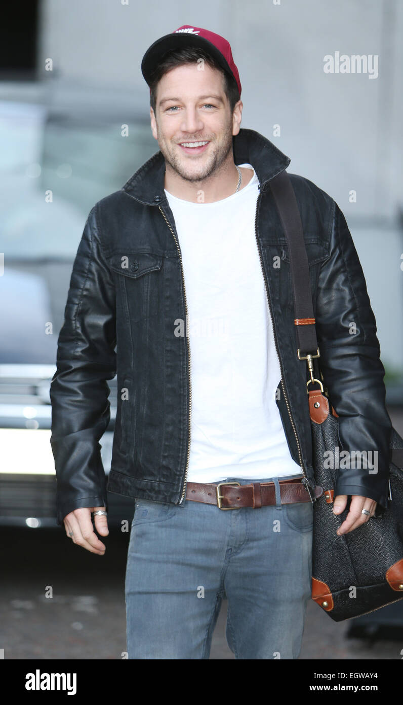 Matt Cardle outside the ITV studios Featuring: Matt Cardle Where ...