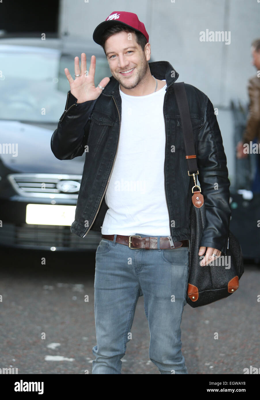 Matt Cardle outside the ITV studios Featuring: Matt Cardle Where ...