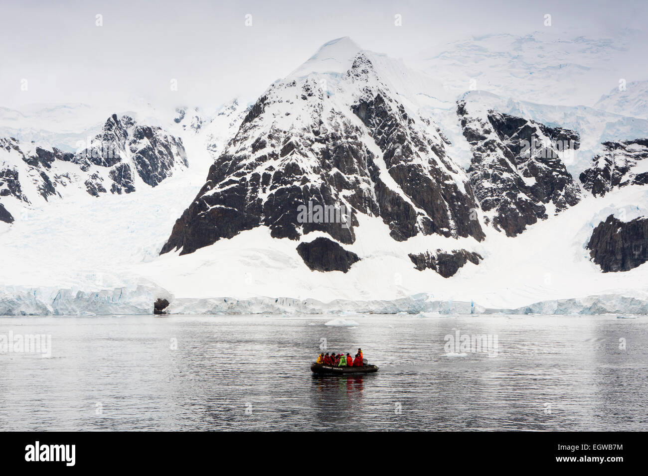 Antarctica, Paradise Bay, cruise ship passengers on zodiac cruise Stock ... Antarctica, Paradise Bay, cruise ship passengers on zodiac cruise Stock ...