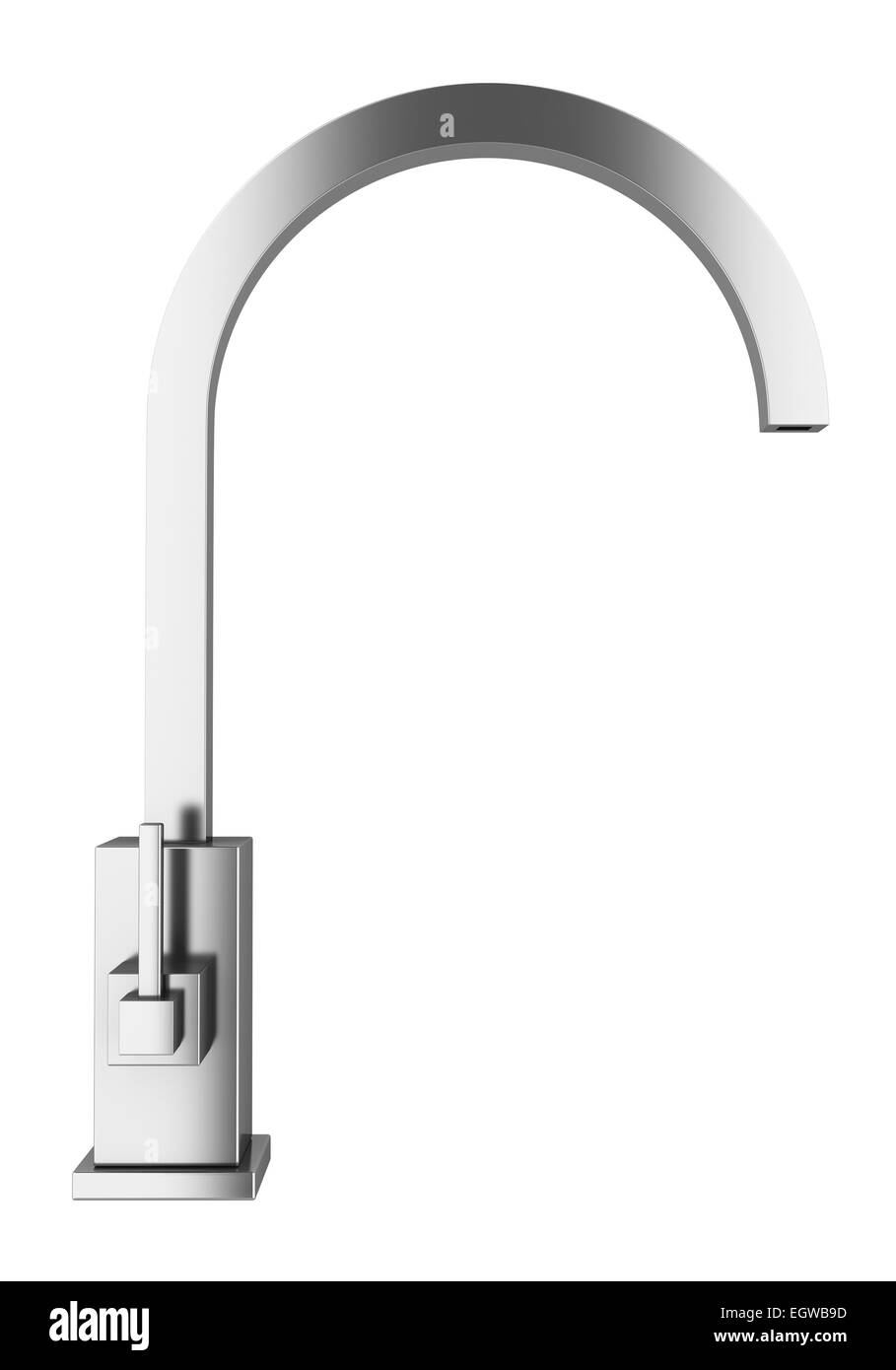 modern faucet isolated on white background Stock Photo - Alamy