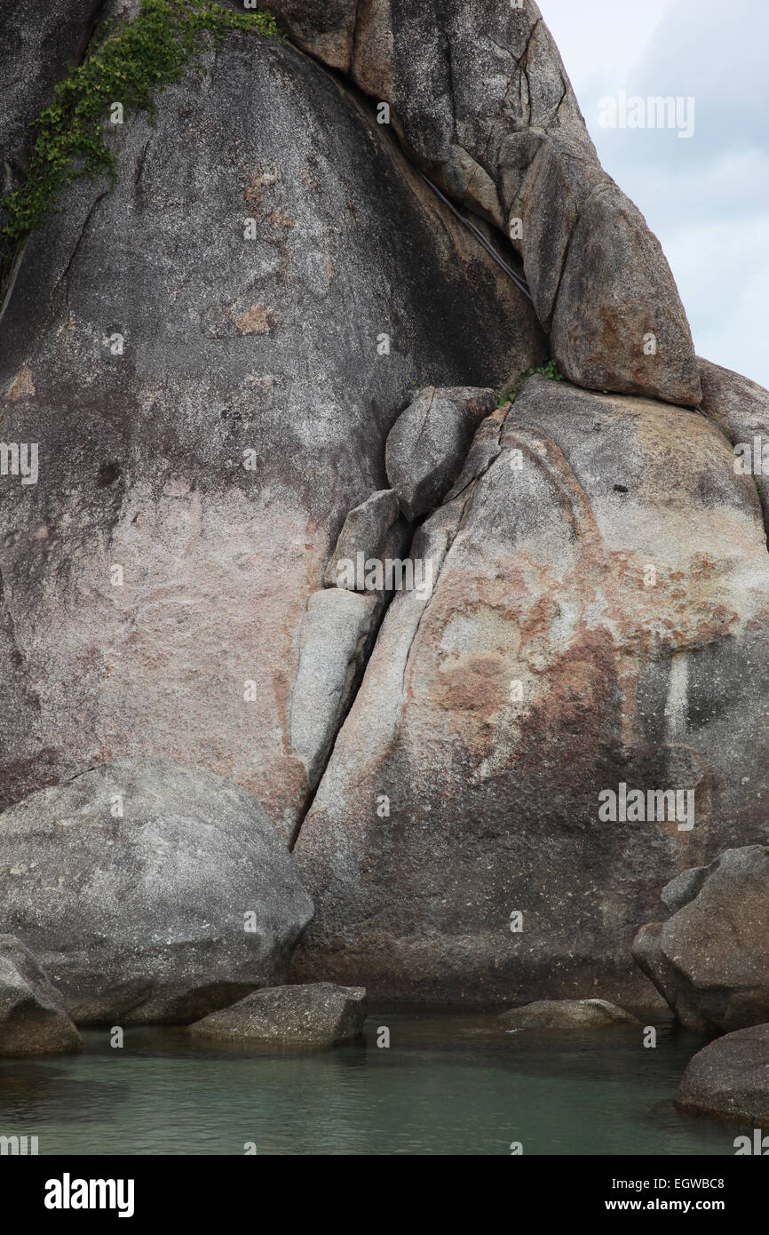 landscape with rocks, island of Koh Samui, Thailand Stock Photo - Alamy