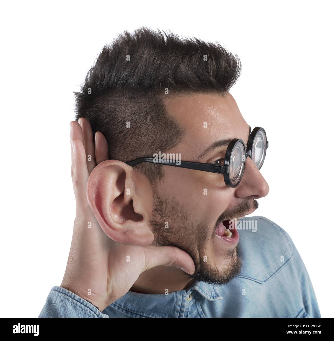 Curious person hi-res stock photography and images - Alamy