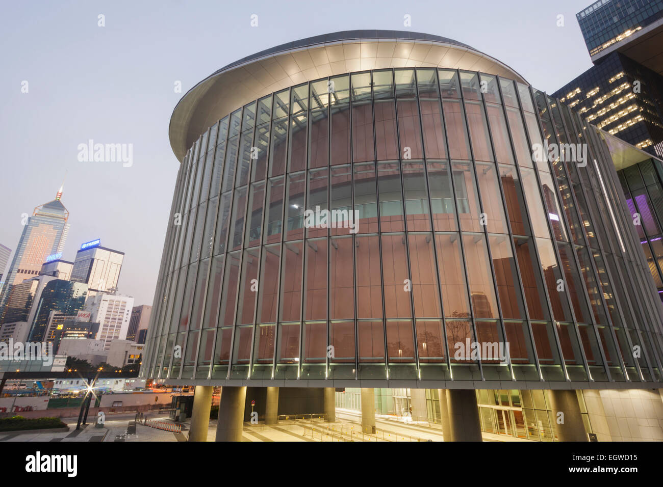 China, Hong Kong, Wanchai, Central Government Offices, Legislative ...