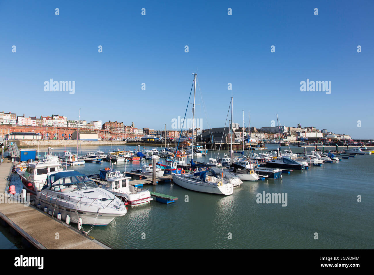 Ramsgate harbour, Kent on a sunny winter's morning Stock Photo - Alamy
