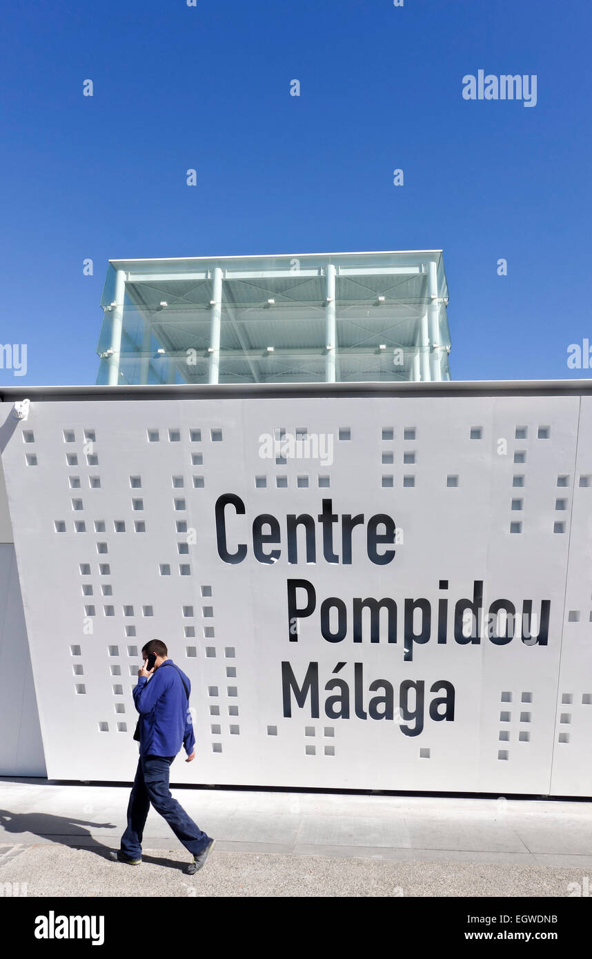 Centre Pompidou Malaga, Under construction ,The cube, Pop up museum of ...
