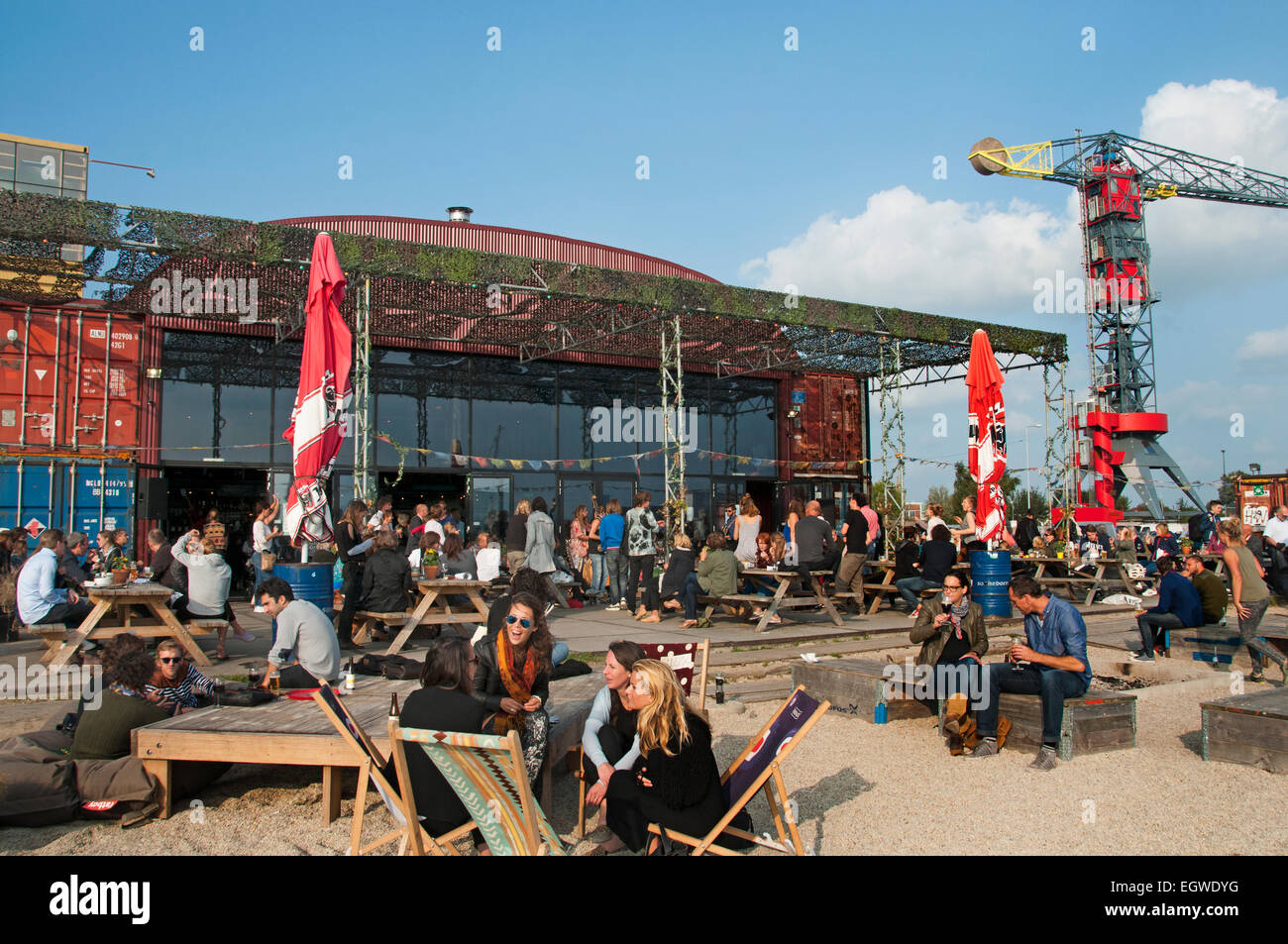 Cafe In A Shipping Container High Resolution Stock Photography and ...
