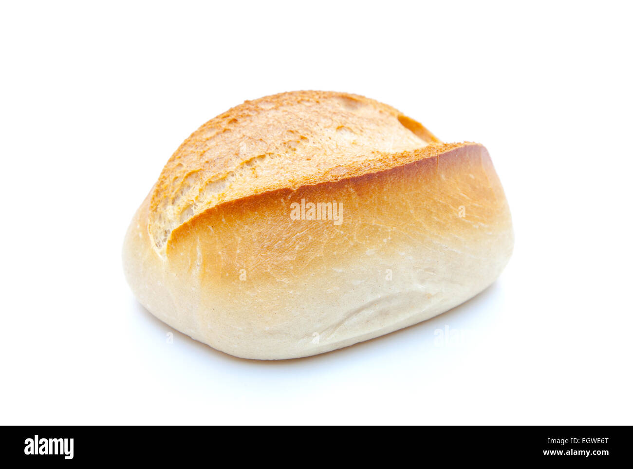 Freshly baked roll. All on white background Stock Photo - Alamy