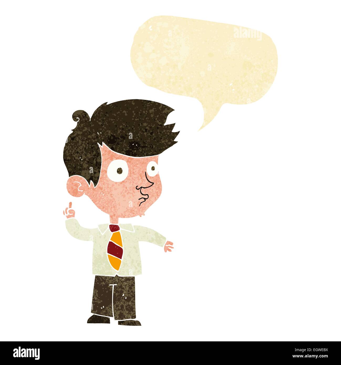 Cartoon boy asking question hi-res stock photography and images - Alamy