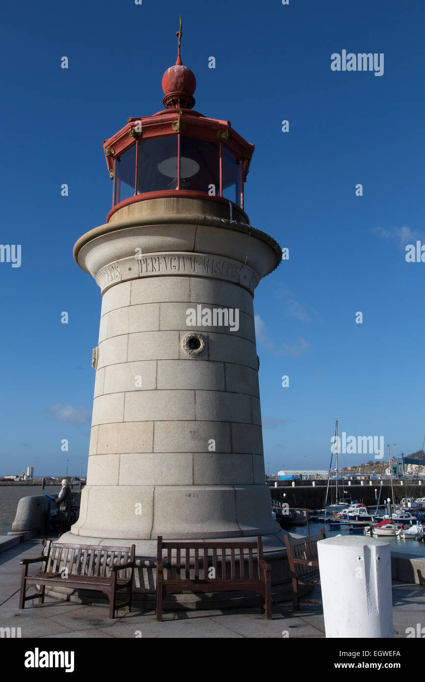 Ramsgate harbour lighthouse hi-res stock photography and images - Alamy