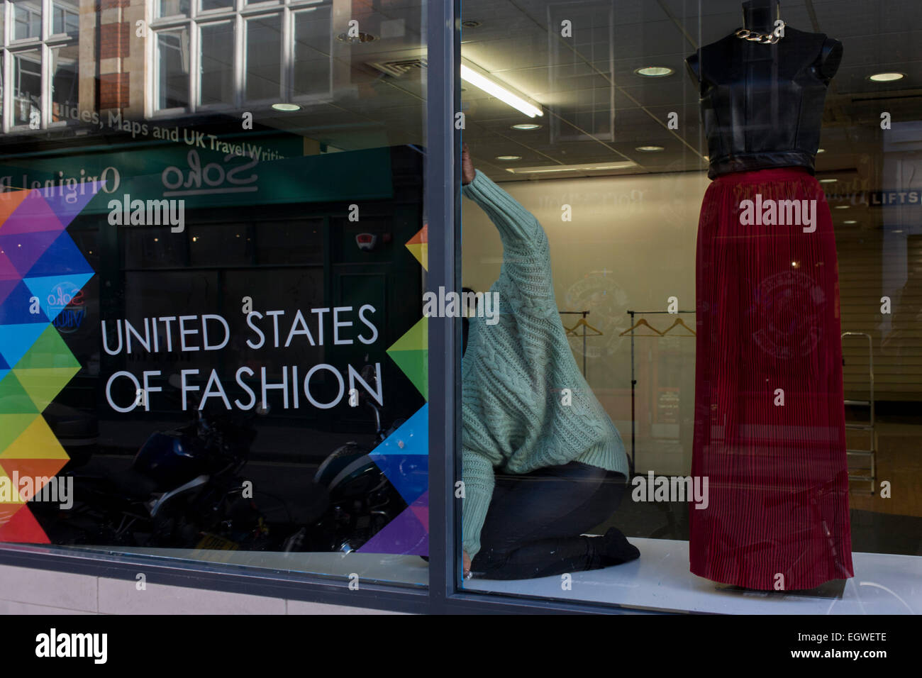 Pasting poster hi-res stock photography and images - Alamy