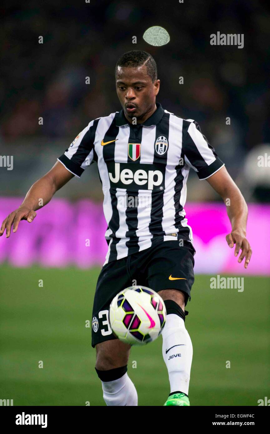 Rome, Italy. 2nd Mar, 2015. Patrice Evra (Juventus) Football/Soccer ...