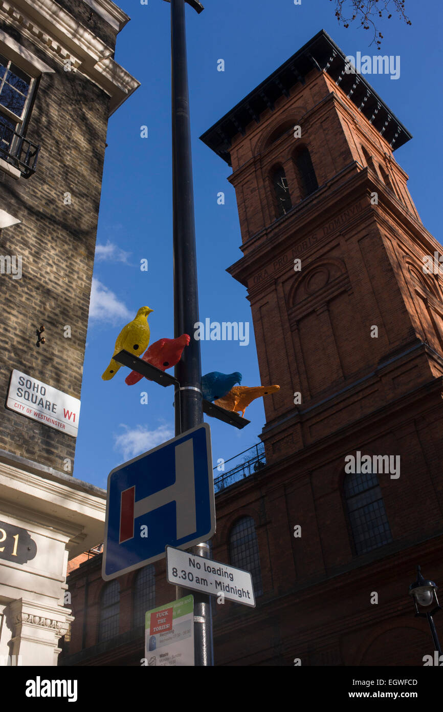 Tall architecture of St Patrick's Roman Catholic Parish Church and ...