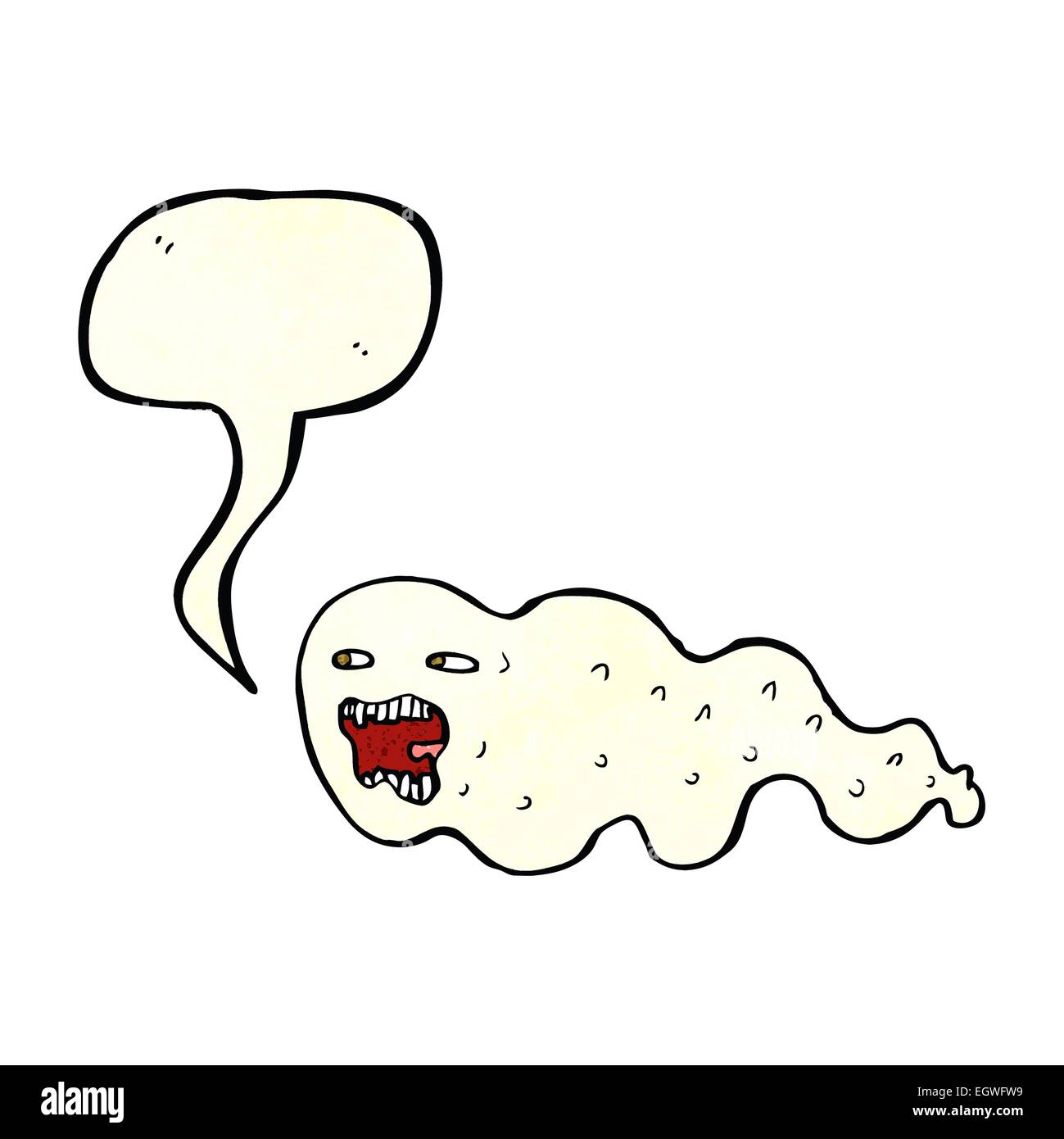 Cartoon ghost speech bubble Cut Out Stock Images & Pictures - Alamy