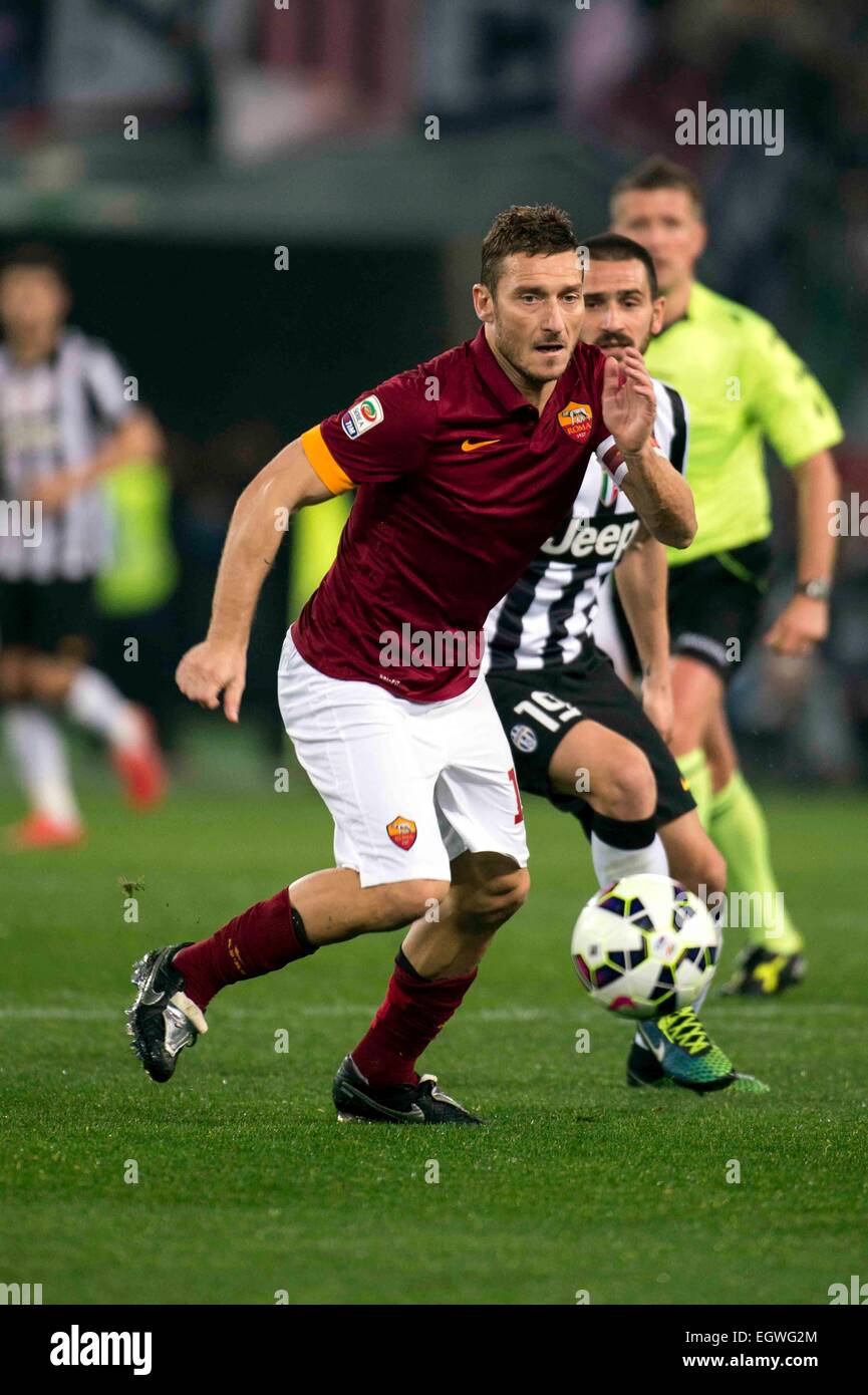Rome, Italy. 2nd Mar, 2015. Francesco Totti (Roma) Football/Soccer ...