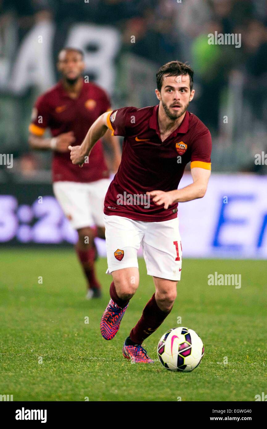 Rome, Italy. 2nd Mar, 2015. Miralem Pjanic (Roma) Football/Soccer ...
