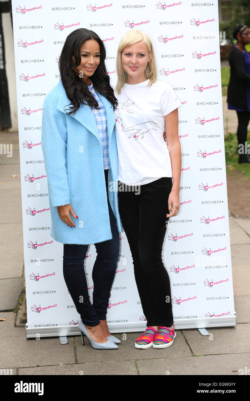Celebrity Ambassador Sarah-Jane Crawford joins Coppafeel founder Kris ...