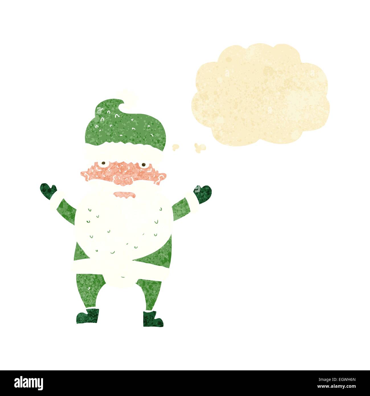 Cartoon grumpy santa hi-res stock photography and images - Alamy