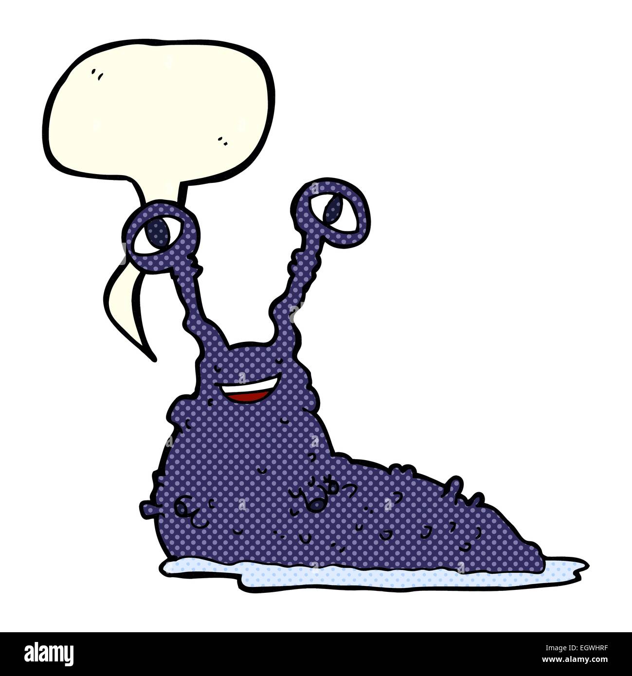 Cartoon gross slug Cut Out Stock Images & Pictures - Alamy