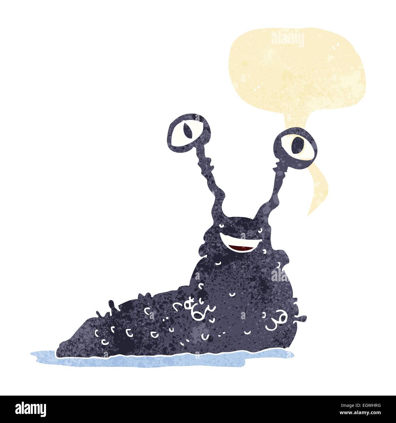 Cartoon gross slug Cut Out Stock Images & Pictures - Alamy