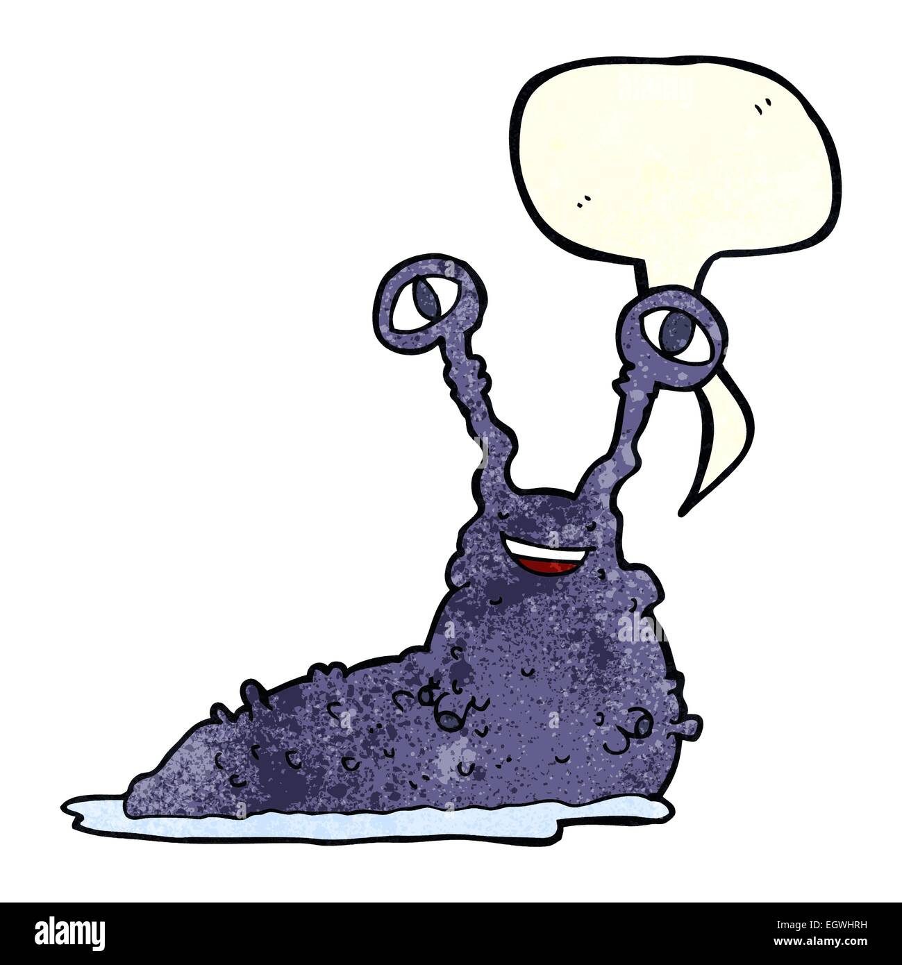 Cartoon gross slug Cut Out Stock Images & Pictures - Alamy