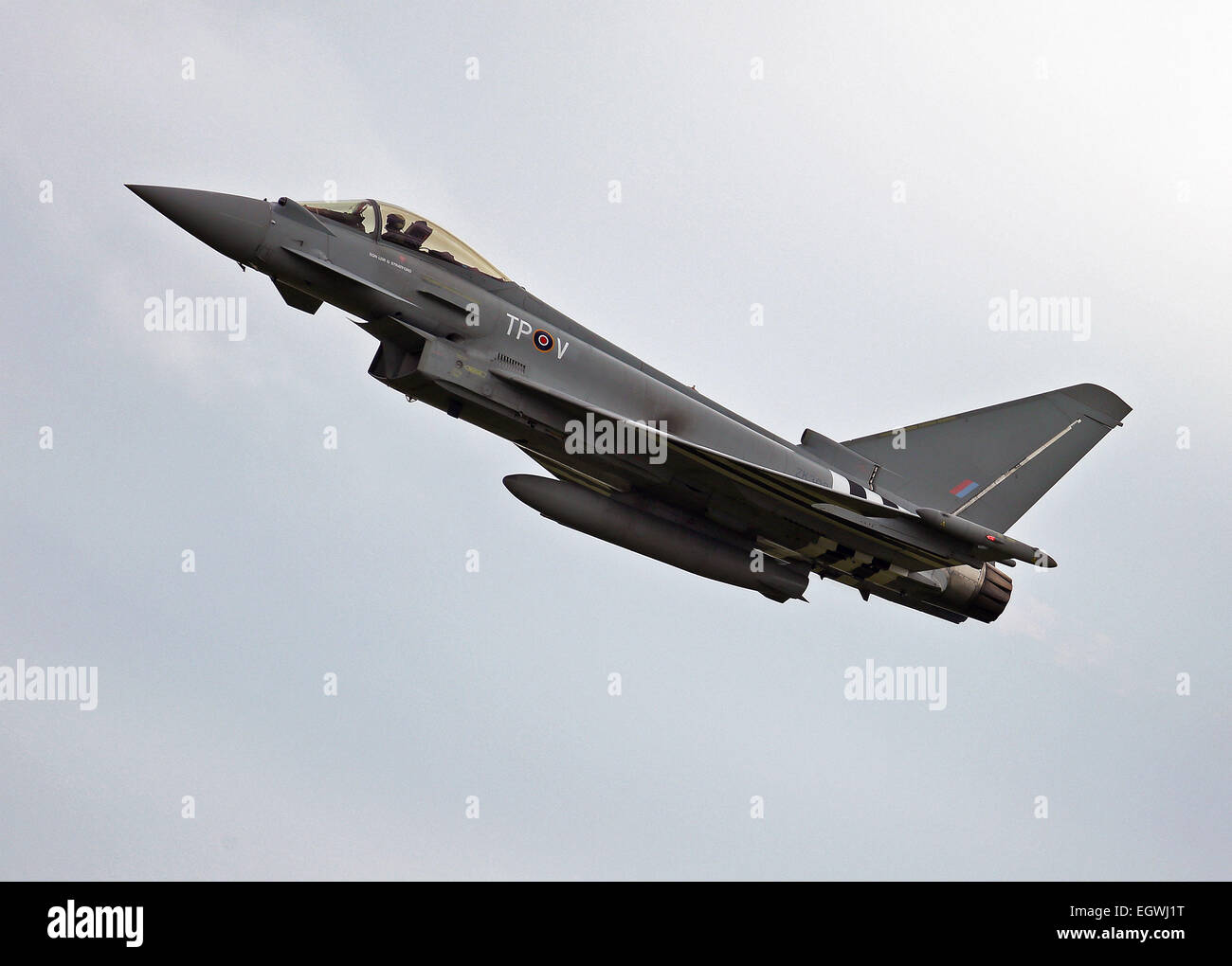 RAF FGR4 Eurofighter Typhoon D-Day Special Markings Stock Photo - Alamy