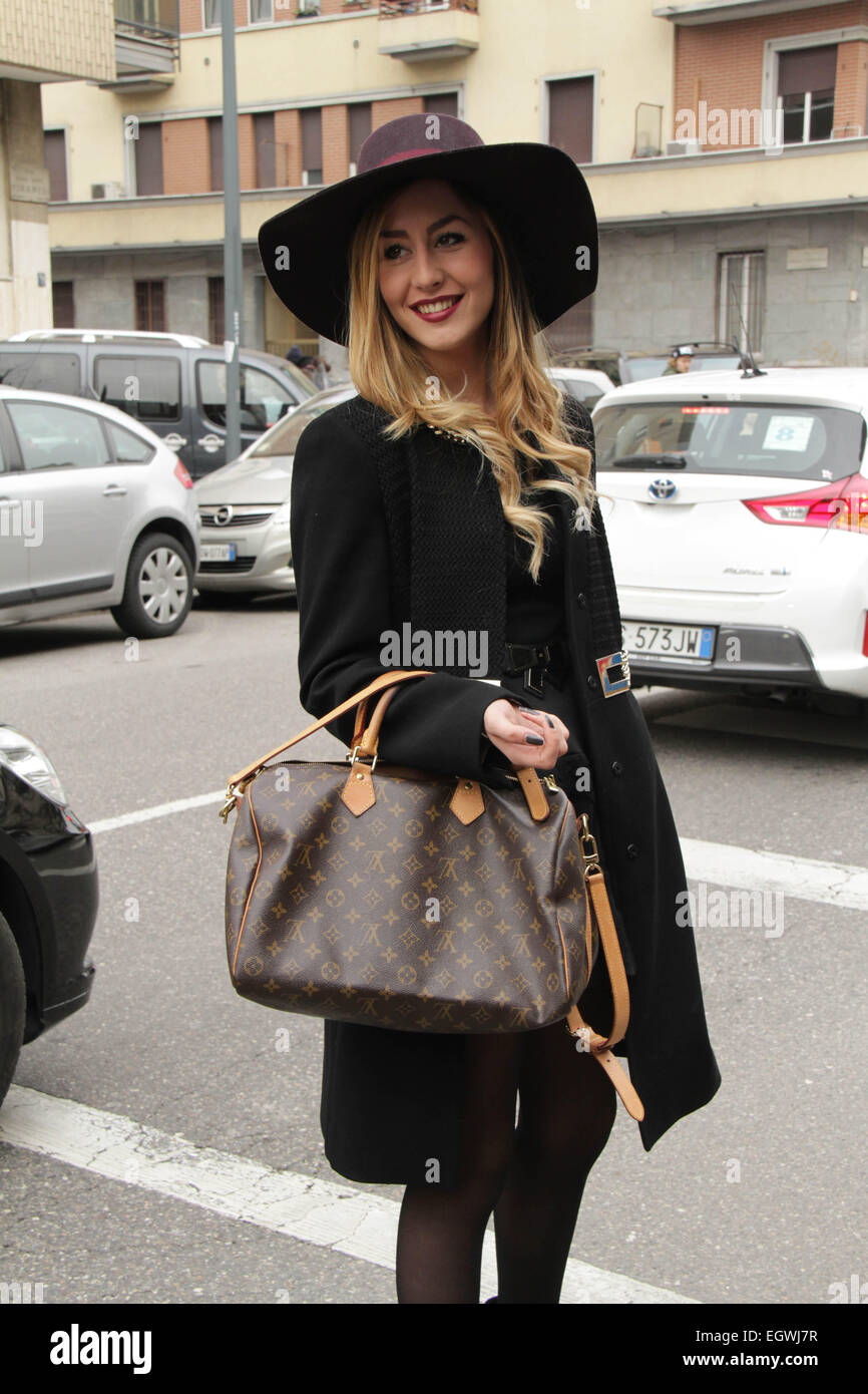 Jessica cascelli arriving etro runway hi-res stock photography and ...