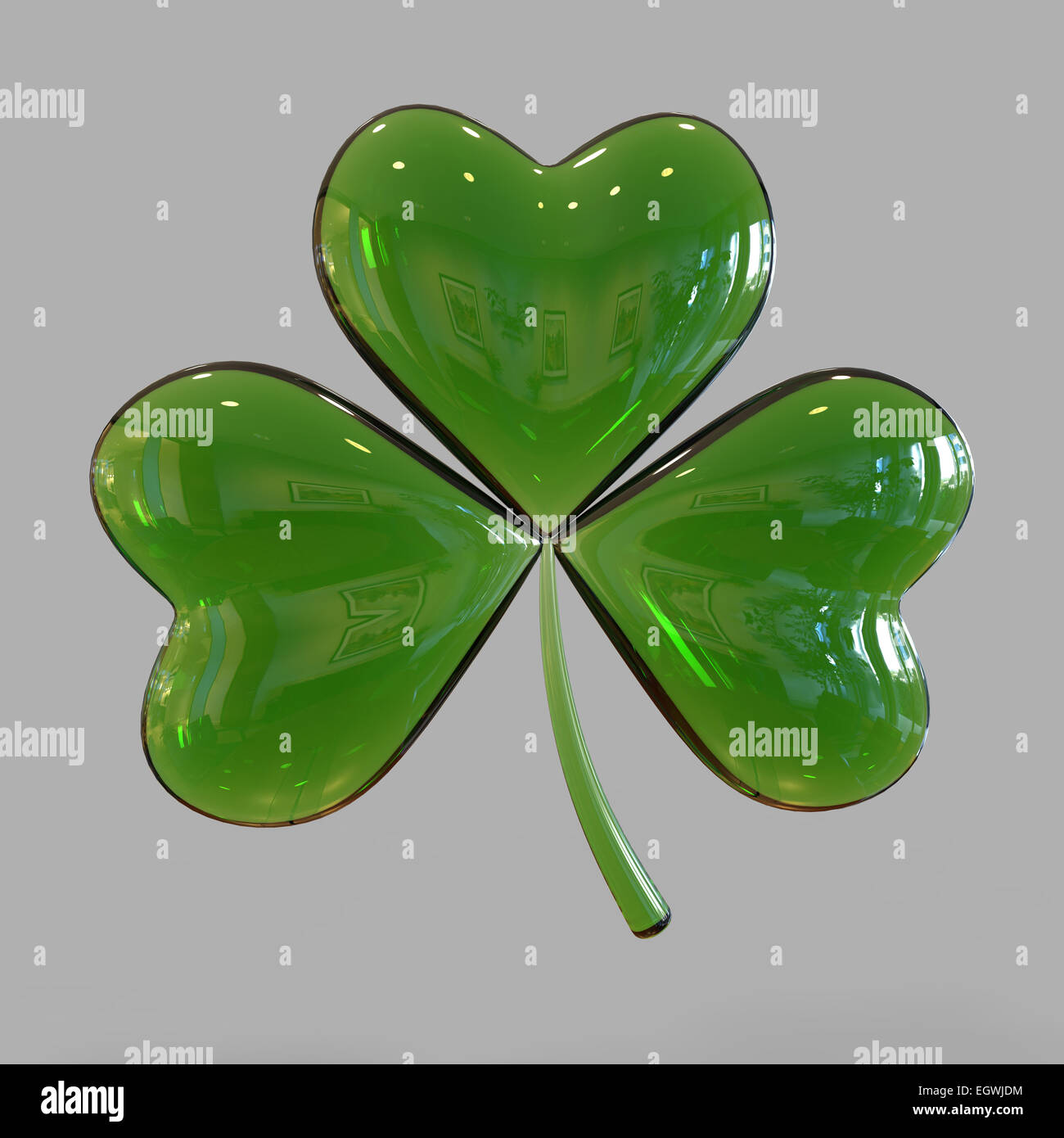 Decorative clover hi-res stock photography and images - Alamy