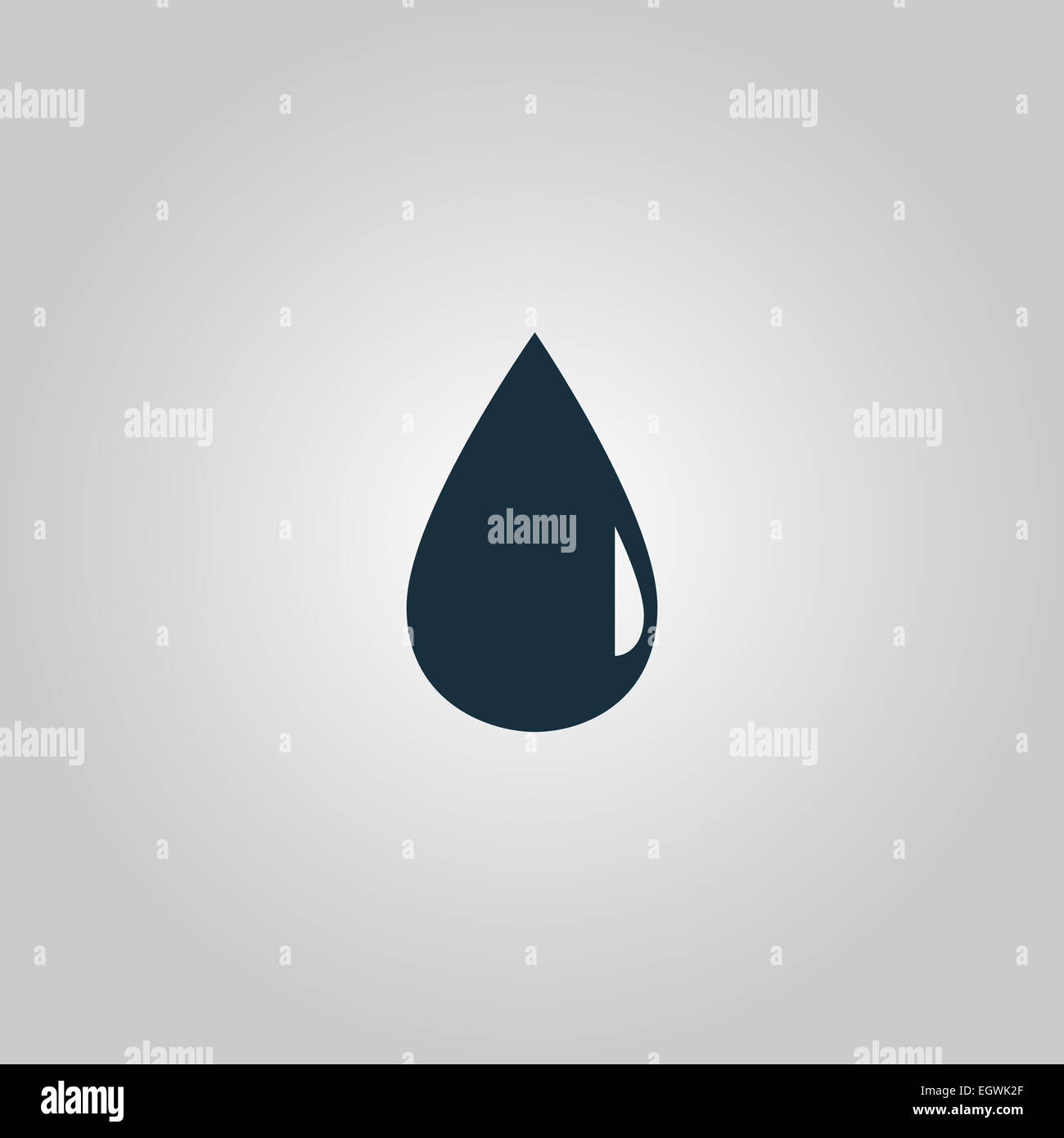 water drop icon Stock Photo - Alamy