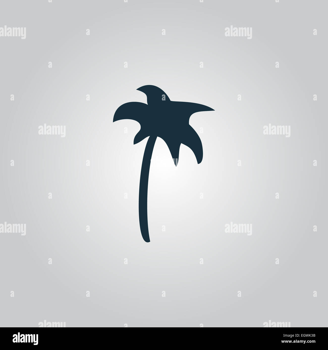 Palm tree icon image hi-res stock photography and images - Alamy