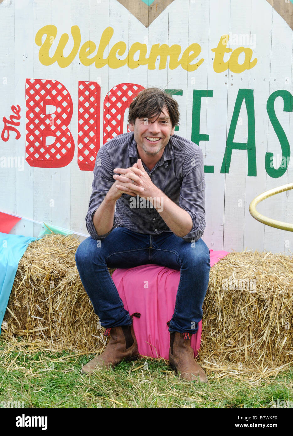 Alex James launches The Big Feastival at his farm in the Cotswolds ...