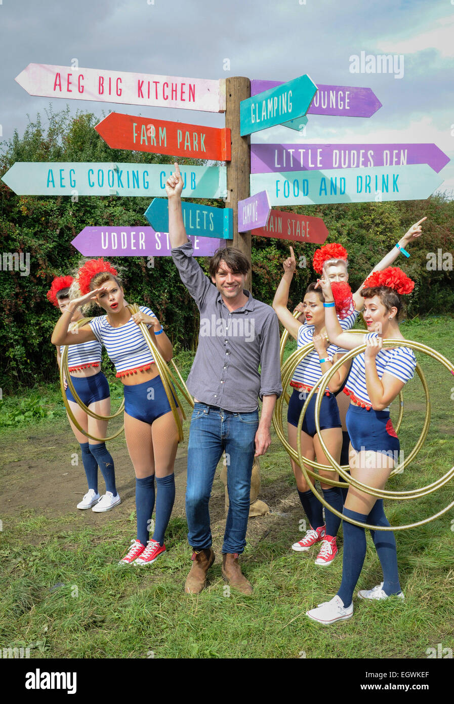 Alex James launches The Big Feastival at his farm in the Cotswolds ...