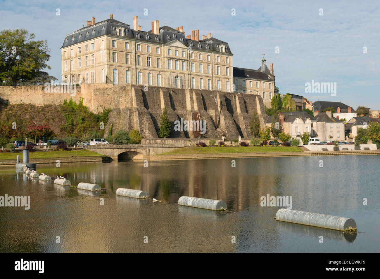 Chateau de Sable in Sable sur Sarthe in the Sarthe departement of ... Chateau de Sable in Sable sur Sarthe in the Sarthe departement of ...