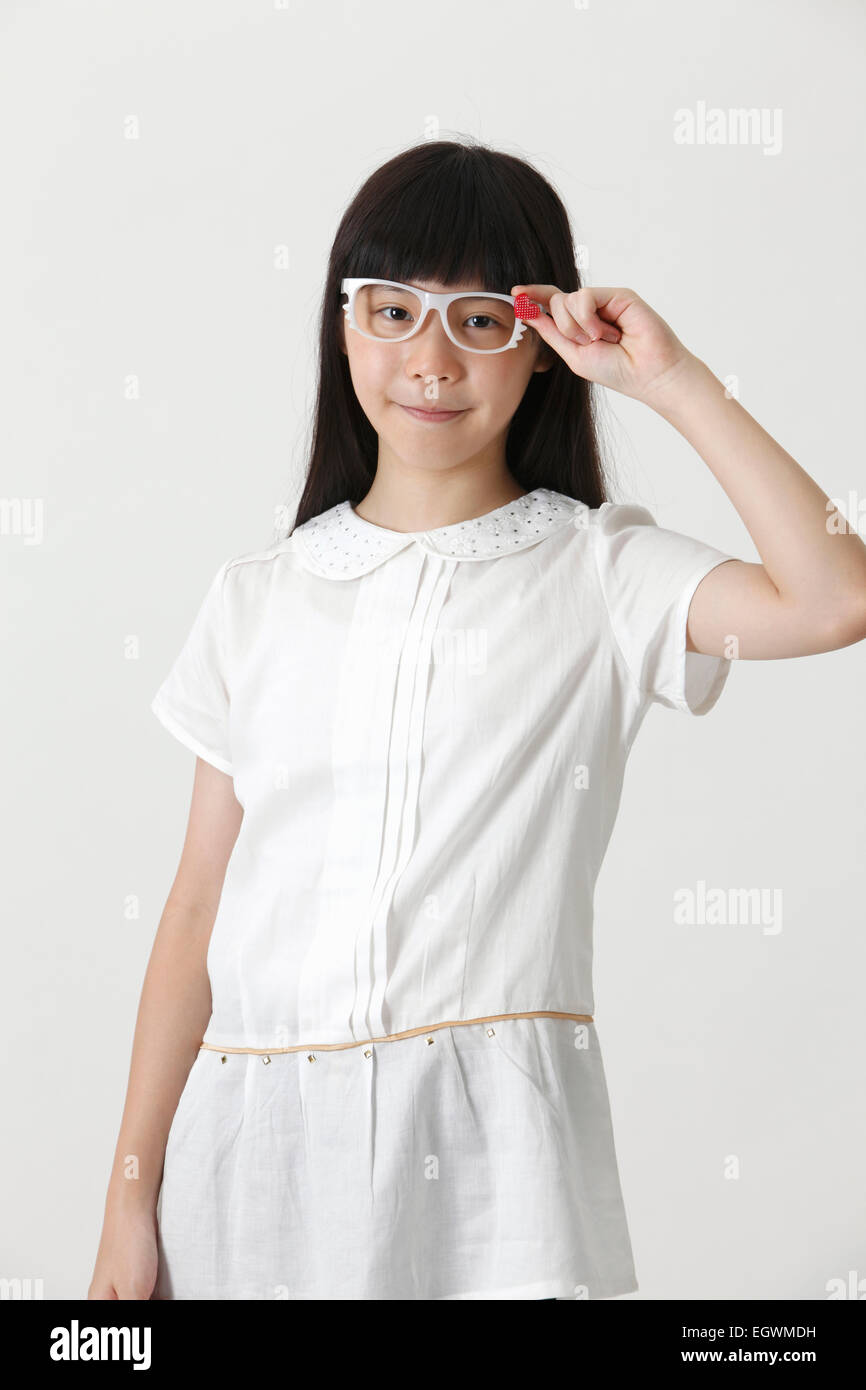 portrait of chinese girl with confidence Stock Photo - Alamy