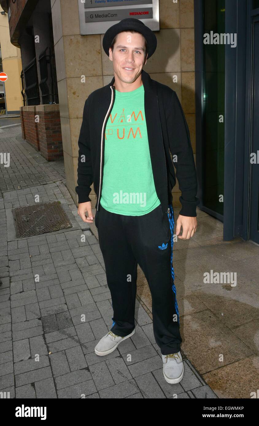 Former TMZ presenter Peter O'Riordan at the Today FM studios for the ...