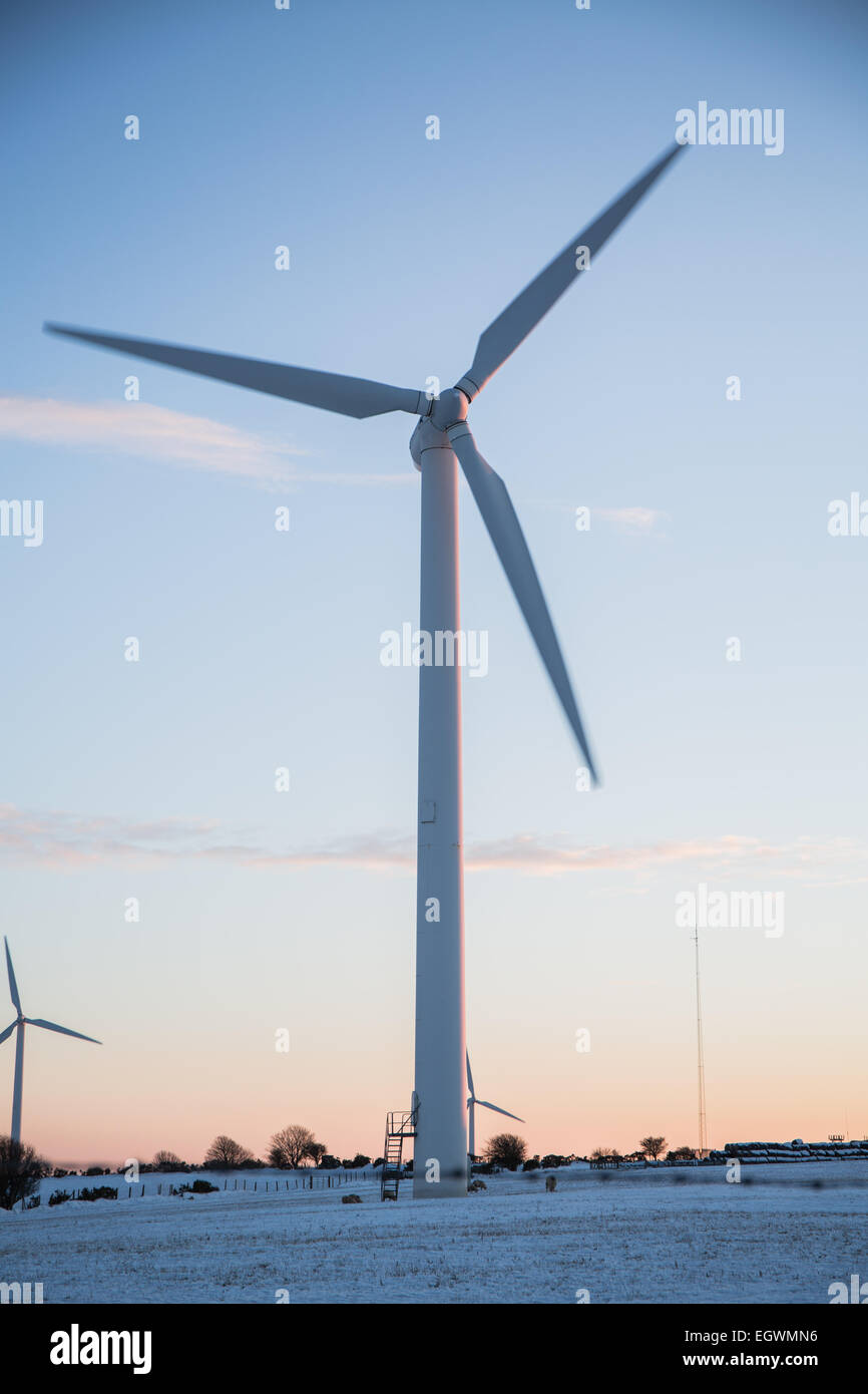 Windmill on a hill Stock Photo - Alamy