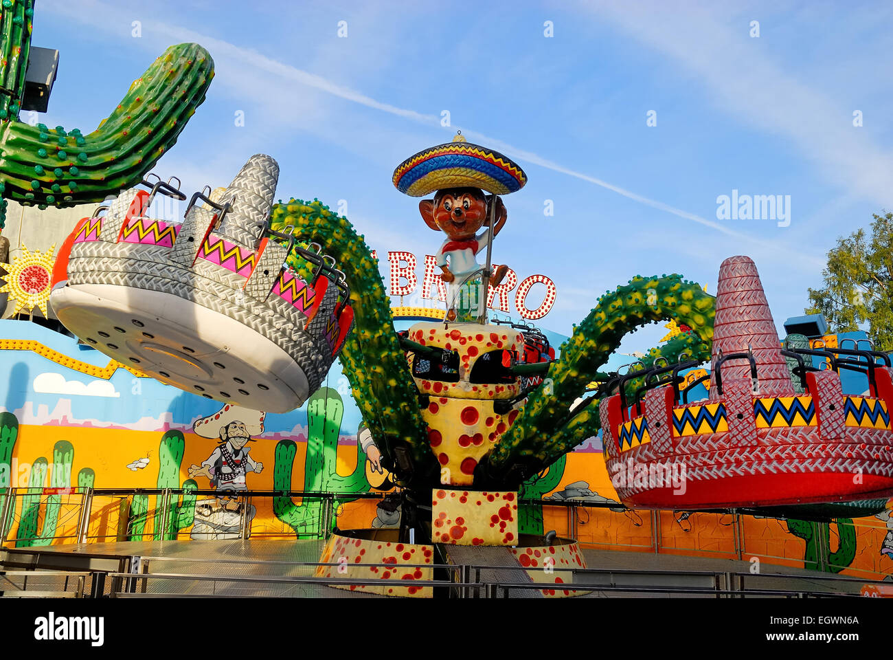 The Prater is a large public park in Vienna. The Wurstelprater ...