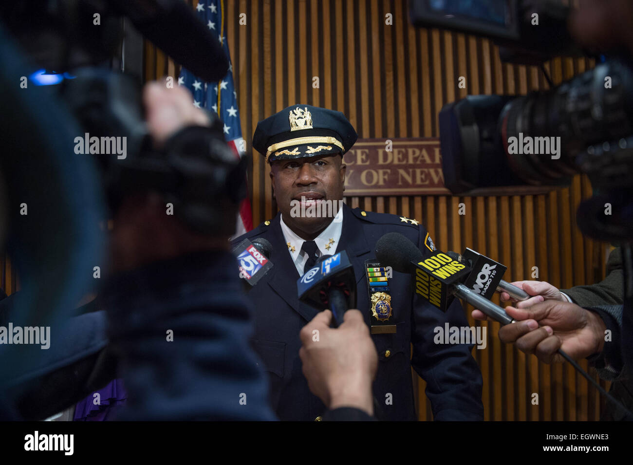 Manhattan, New York, USA. 2nd Mar, 2015. NYPD Assistant Chief Jeffrey ...