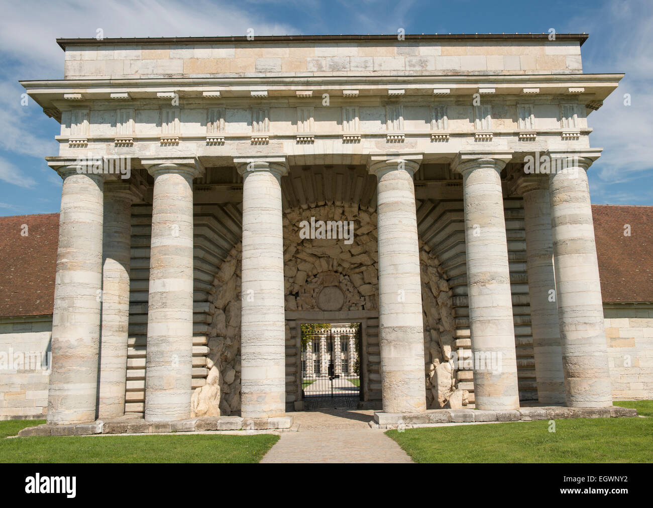 Saline royale royal saltworks arc et senans hi-res stock photography ...