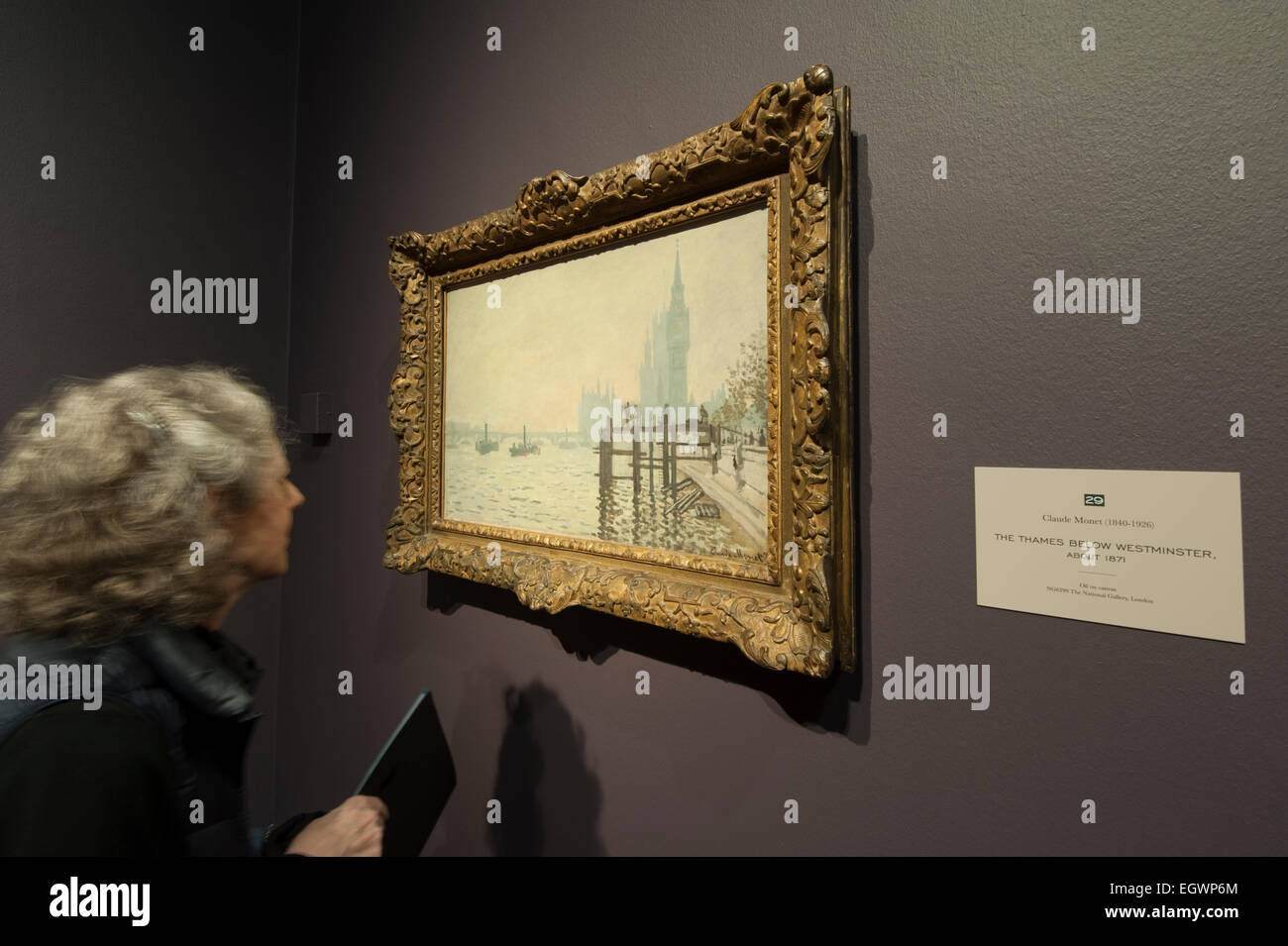 National Gallery, London, UK. 3rd March, 2015. Inventing Impressionism ...