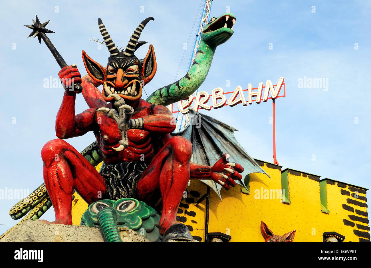 The Prater is a large public park in Vienna. The Wurstelprater ...